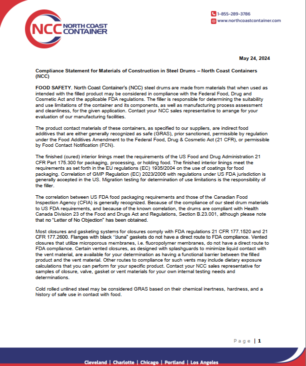 Knowledge Base & Documents | North Coast Container