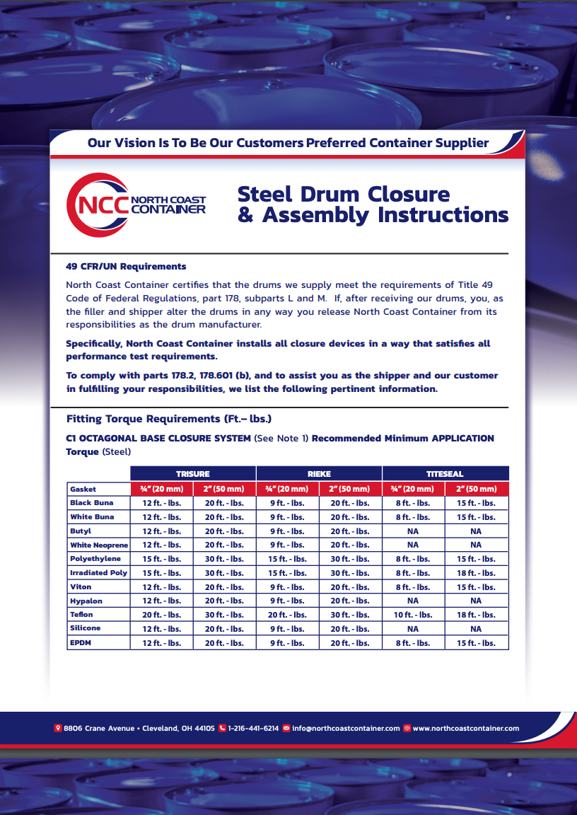 Knowledge Base & Documents | North Coast Container